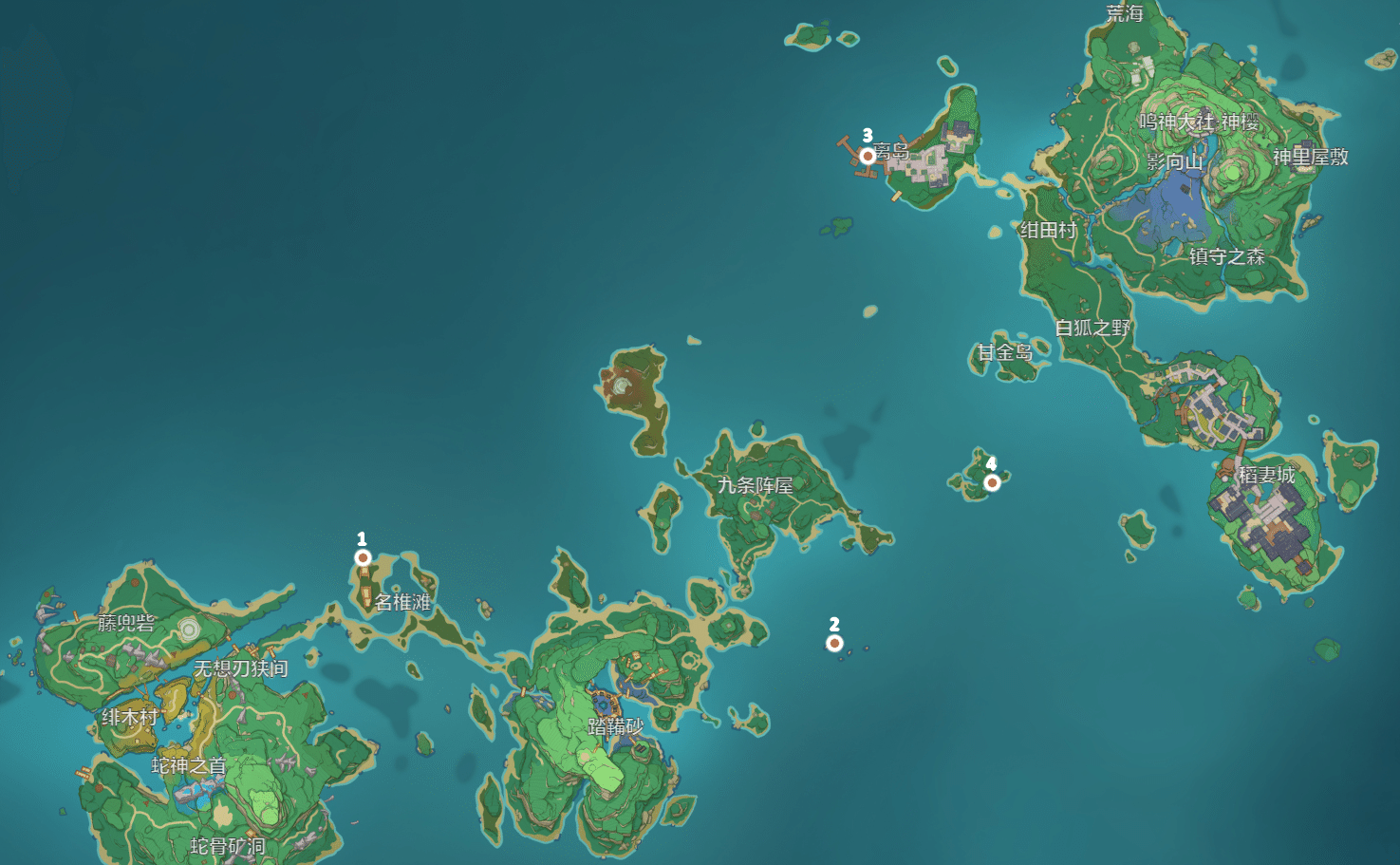 [2.1 GUIDE] All 8 Fishing Spots in Inazuma Genshin Impact | HoYoLAB