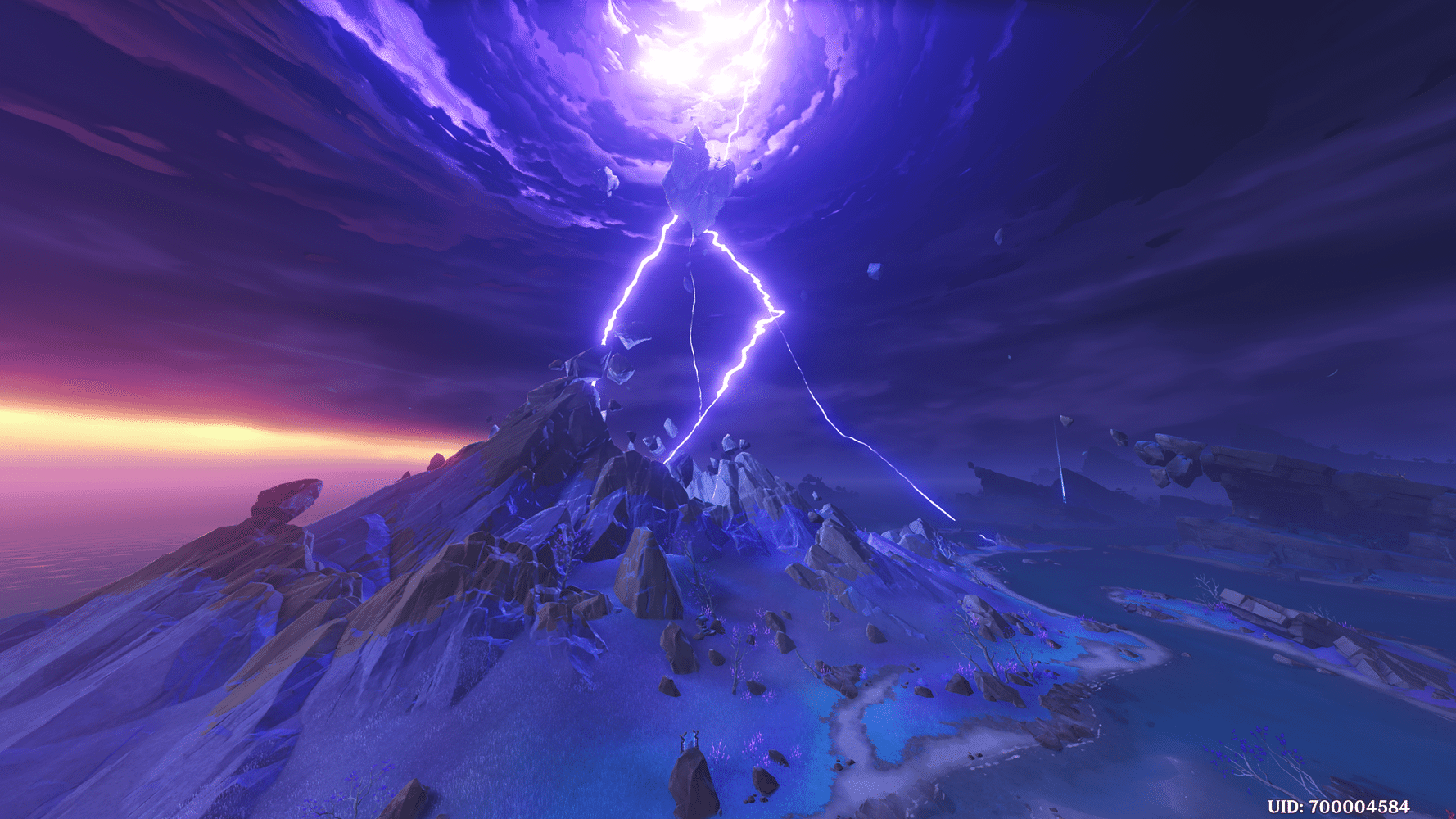 Seirei Island's Eternal Lightning Storm Genshin Impact | HoYoLAB