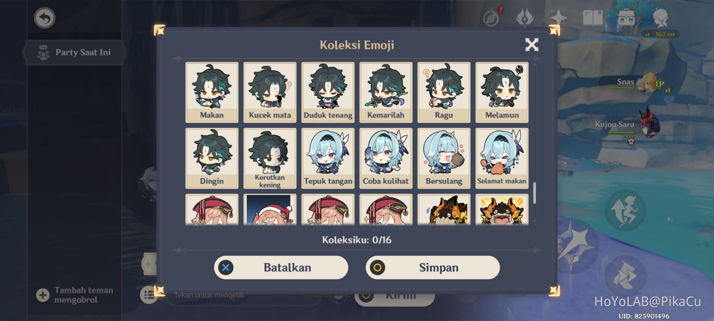 Stiker Baru Genshin Impact | HoYoLAB