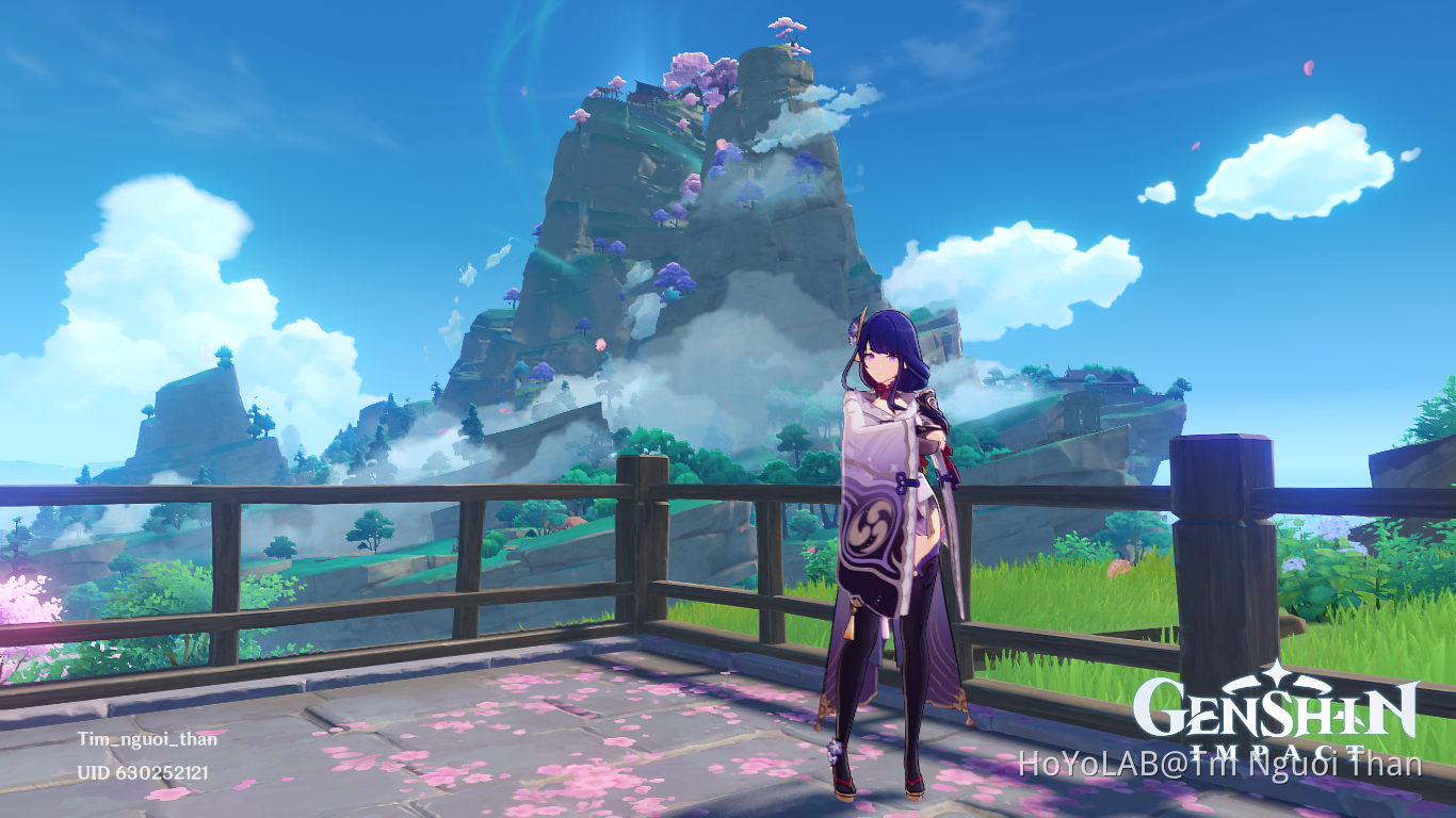 Phong cảnh Inazuma cùng Character Genshin Impact | HoYoLAB