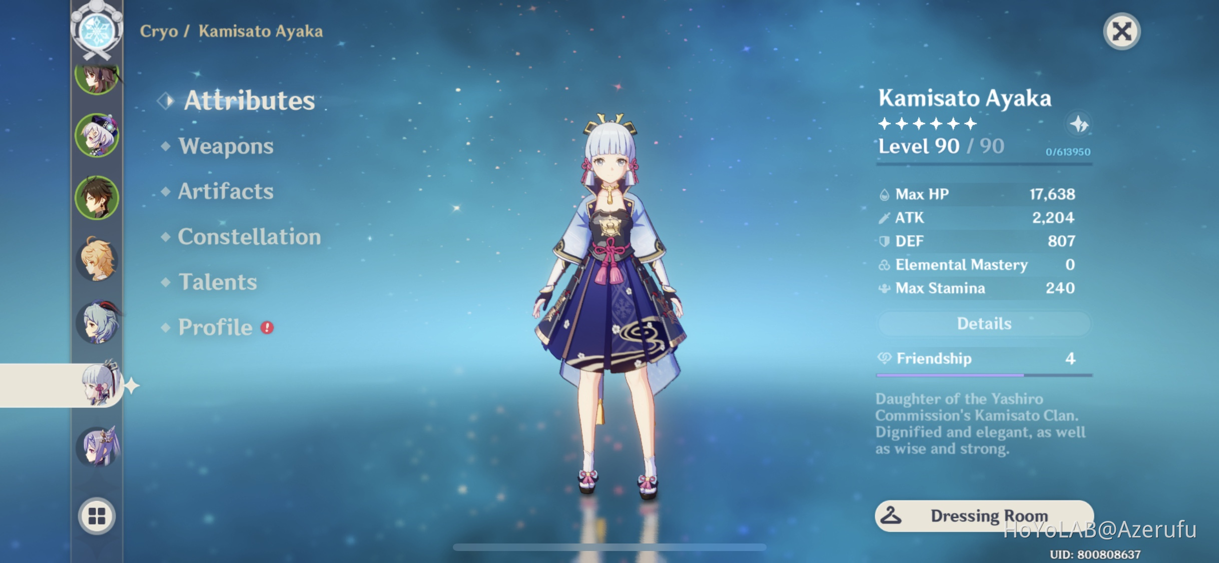 My Ayaka Build☺️ Genshin Impact | HoYoLAB