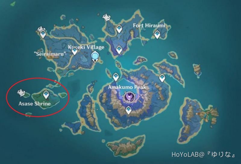 Cat island / shrine. | Genshin Impact | HoYoLAB