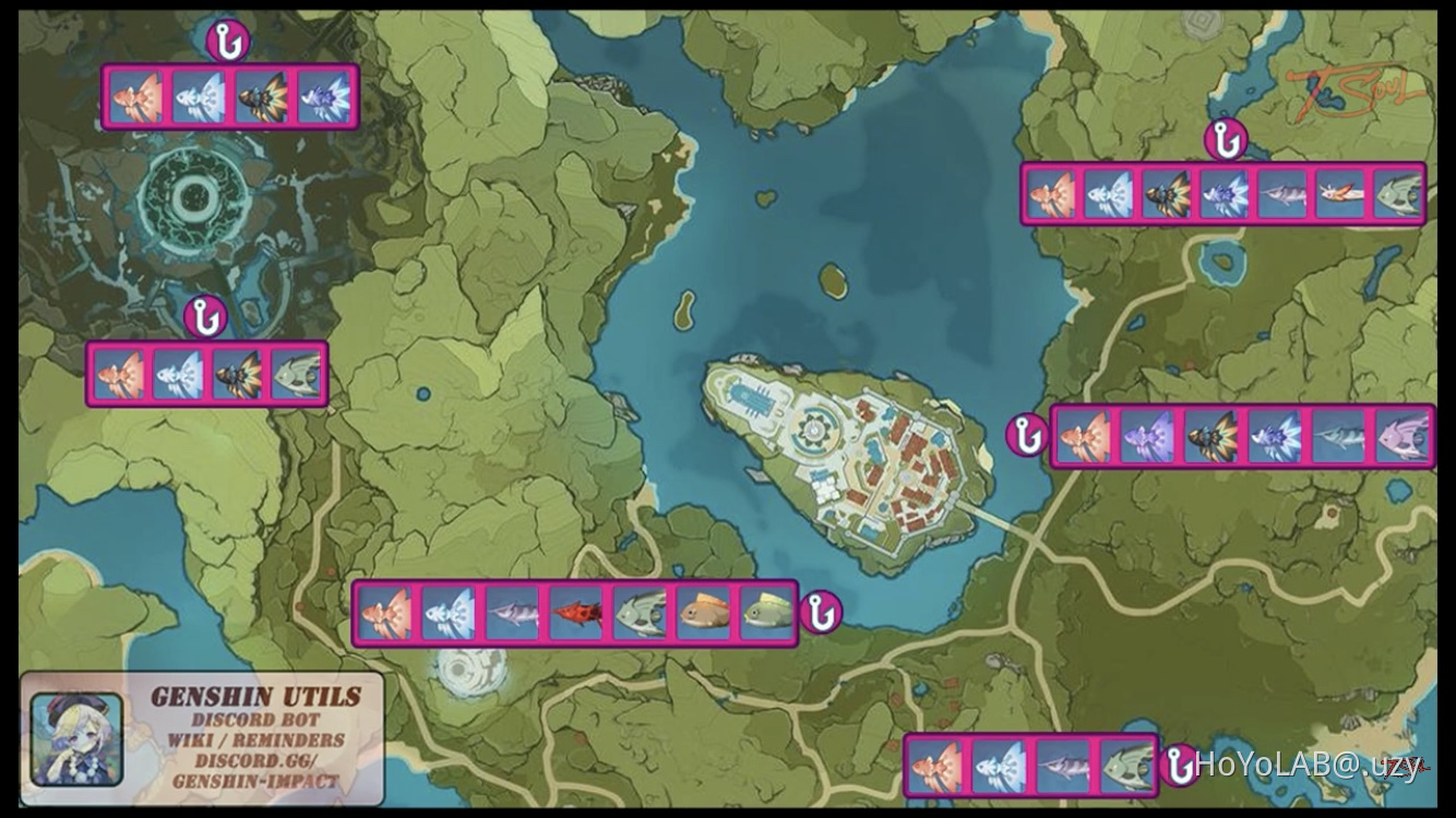 Fishing spots Genshin Impact | HoYoLAB