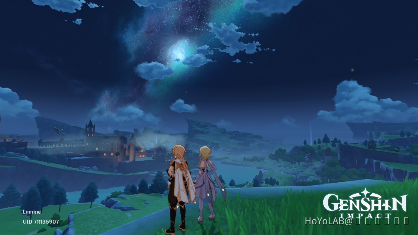 Reunion at the nighttime Genshin Impact | HoYoLAB