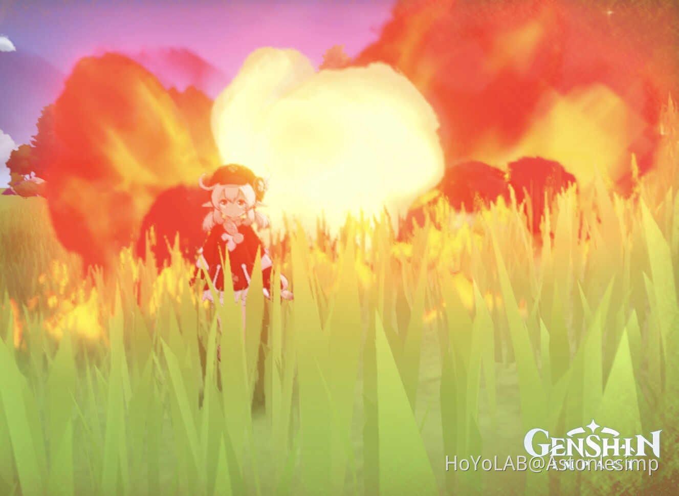 Klee Explosion Art :> Genshin Impact | HoYoLAB