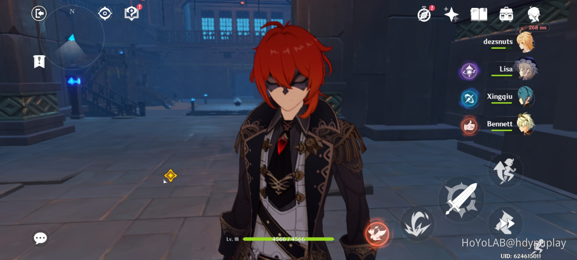 harbinger diluc from the noble tavern Genshin Impact | HoYoLAB