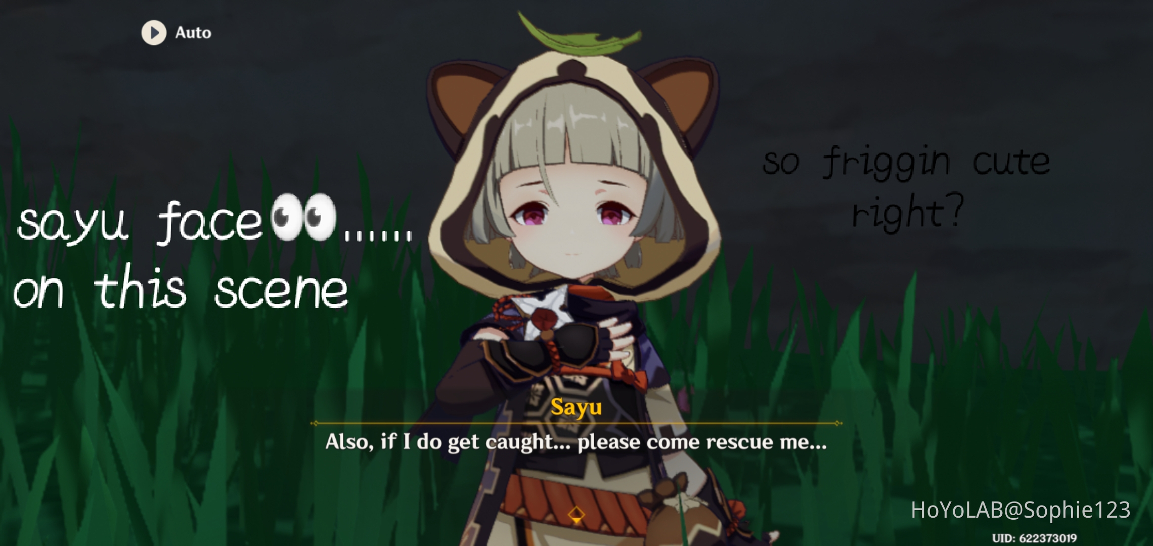 As a Sayu lover, she is cute. (especially this scene) Genshin Impact ...