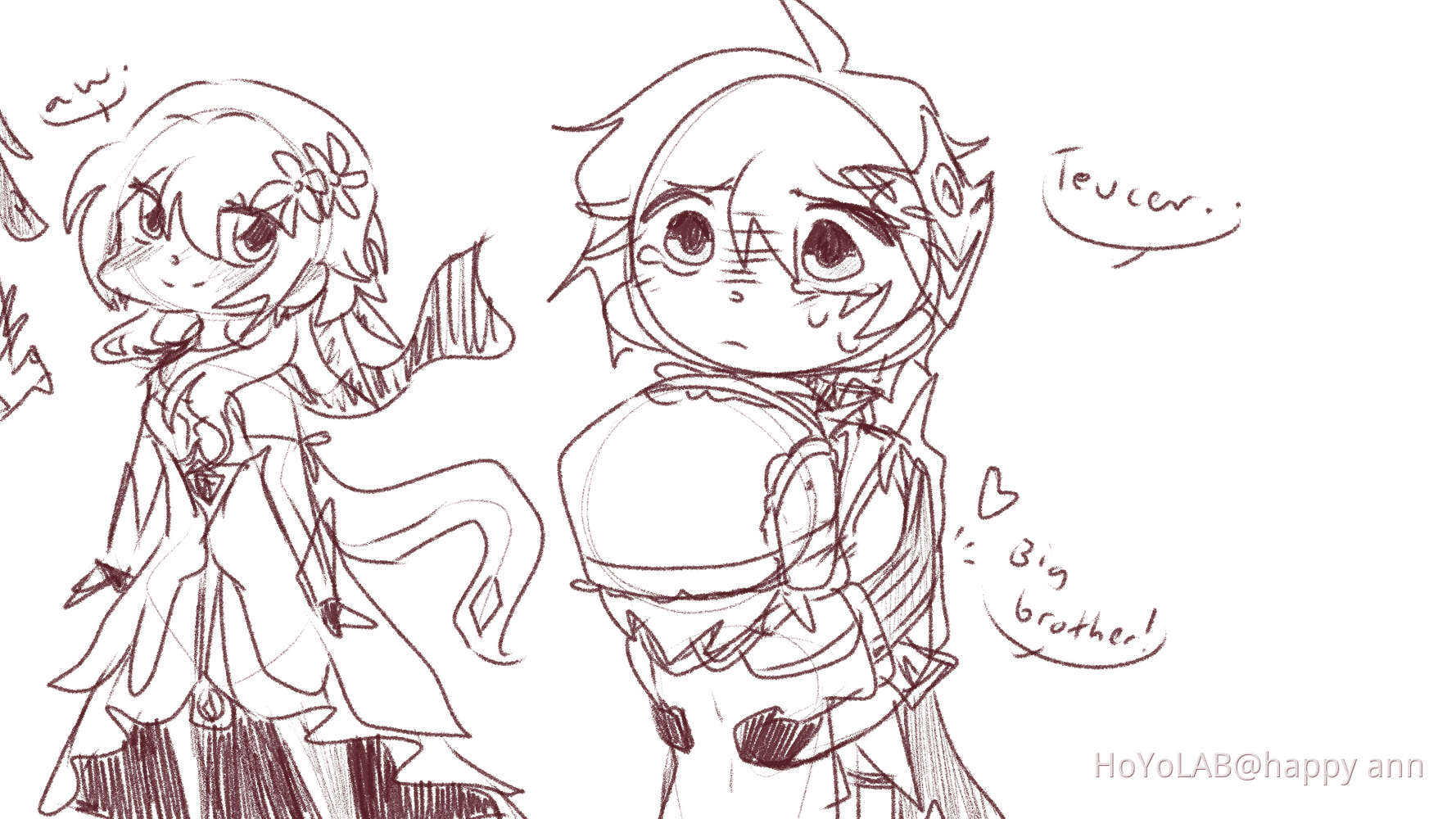 Childe and Teucer! Genshin Impact | HoYoLAB