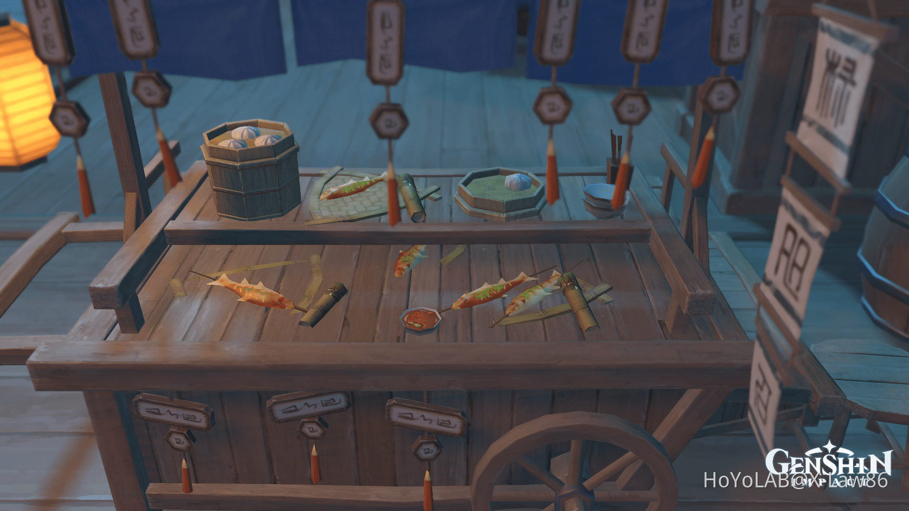 Postcards of Teyvat (by Paimon) >.