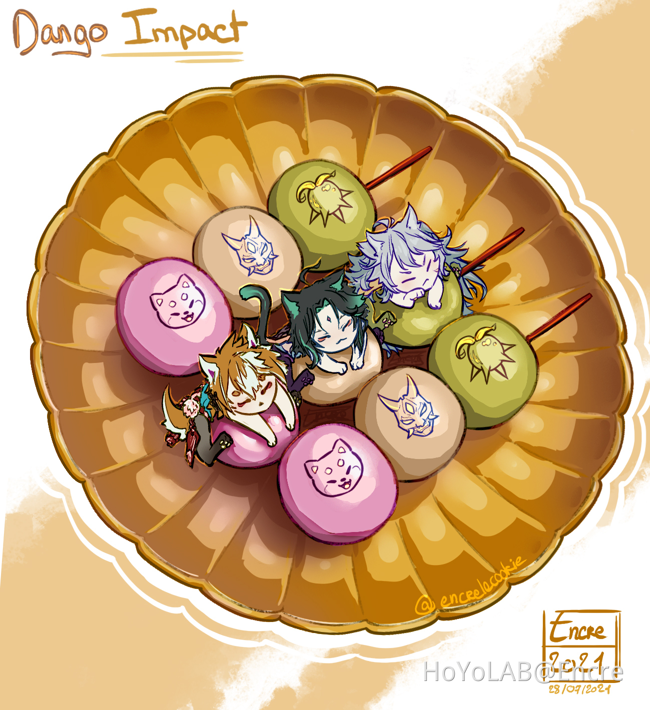 Dango Time ! Want some ? Genshin Impact | HoYoLAB