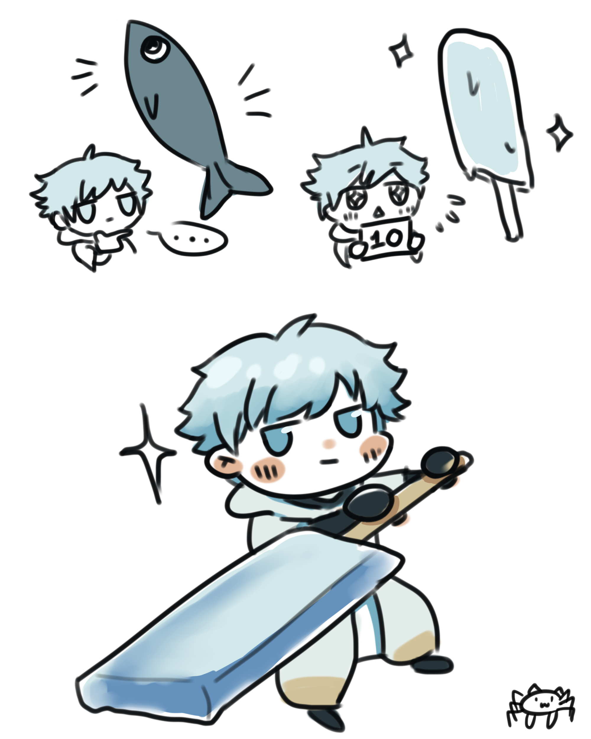 Fish Claymore is cool, but how about... Genshin Impact | HoYoLAB