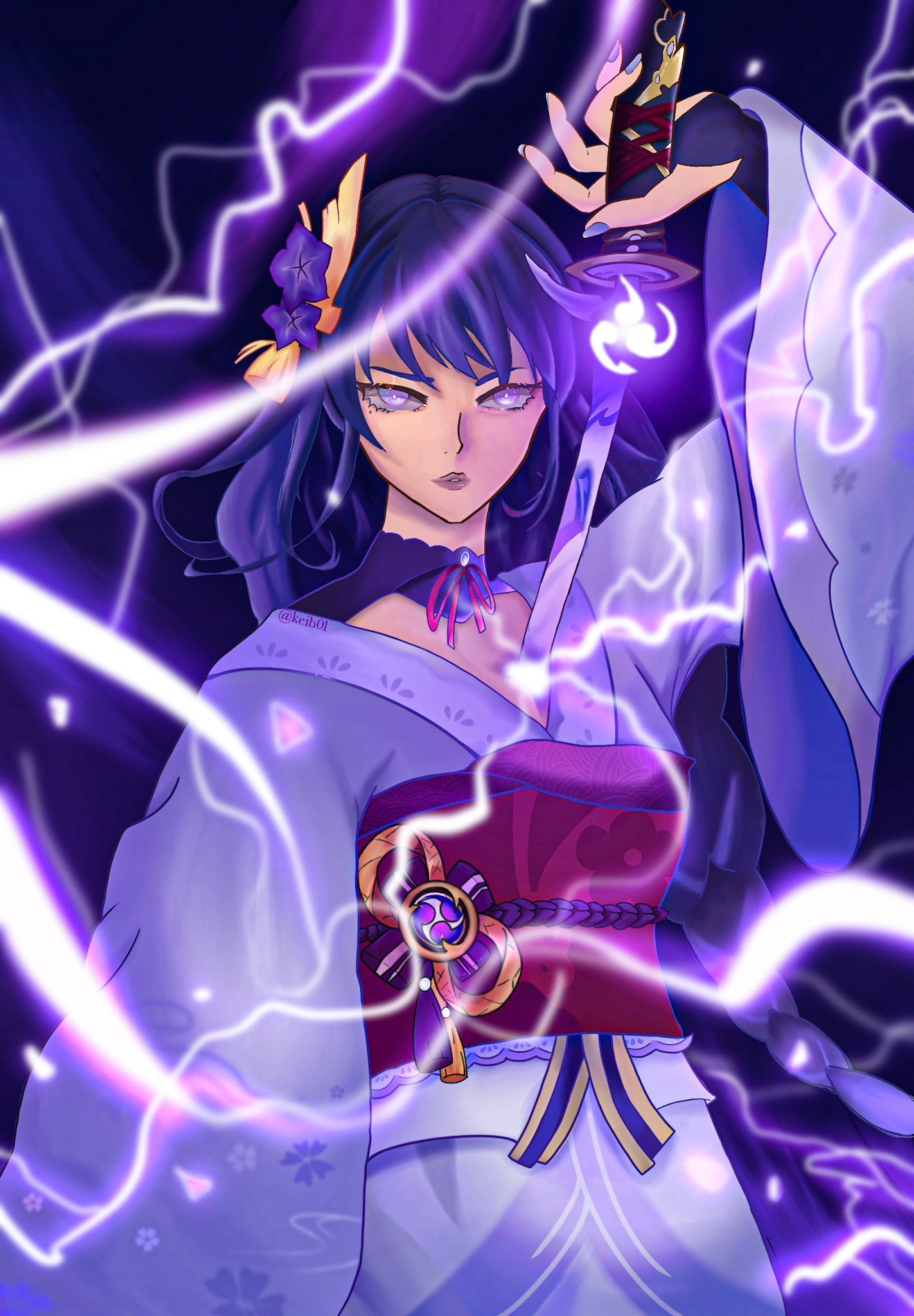 Electro archon 💜 Genshin Impact | HoYoLAB