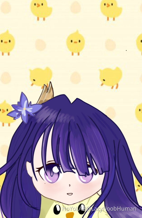 Smol Ei with Chick Genshin Impact | HoYoLAB