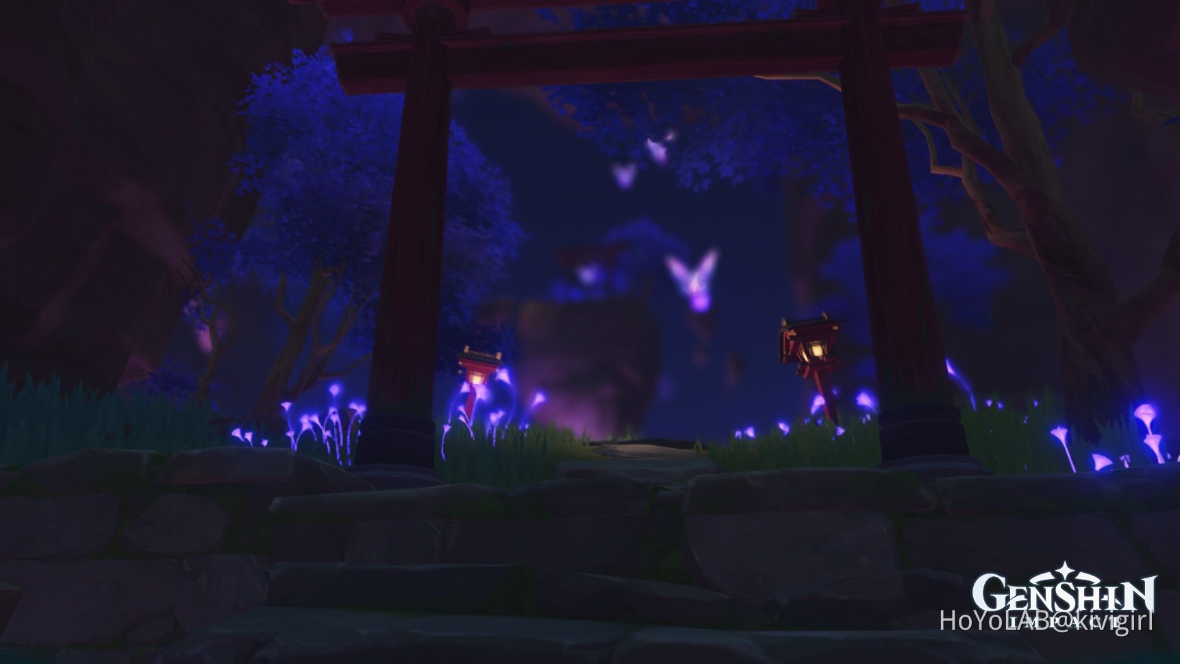 Inuzuma scenery Genshin Impact | HoYoLAB