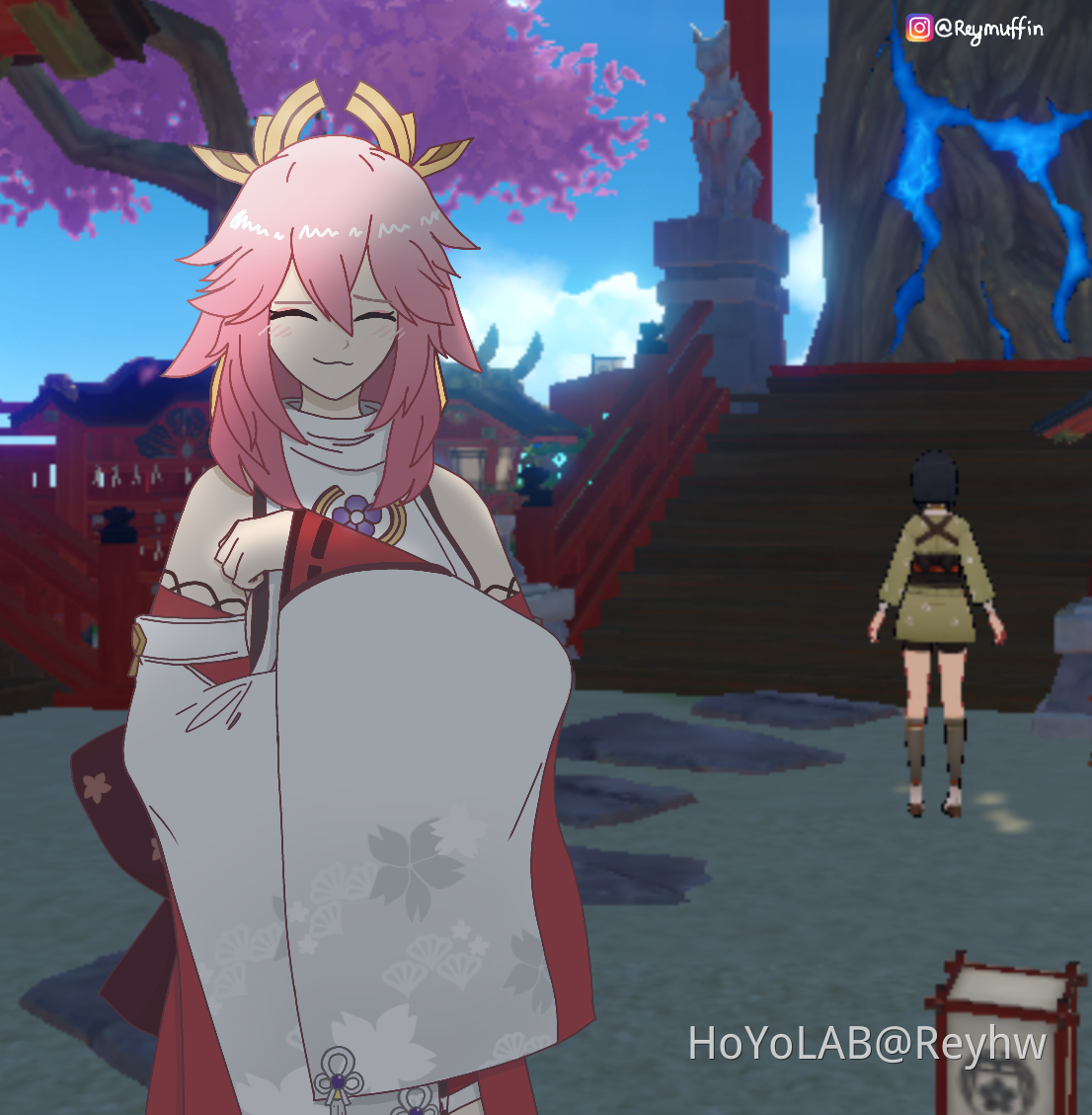 Yae fanart, i love her so much😔🌺 Genshin Impact | HoYoLAB