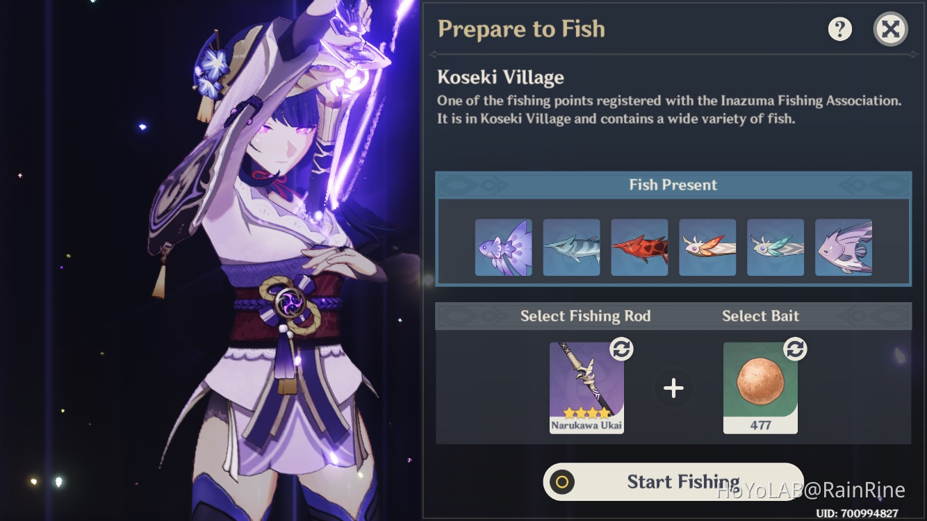 Raiden when going to fish Genshin Impact | HoYoLAB