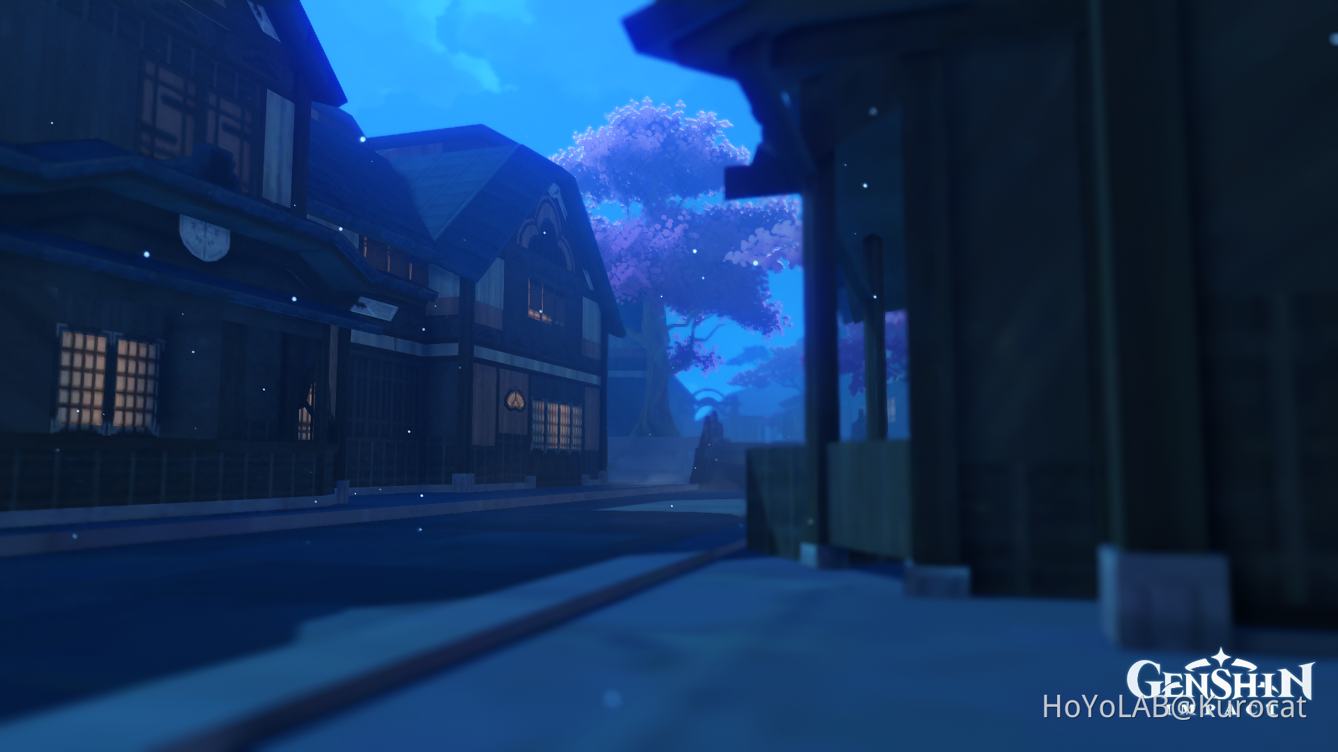 A night in Inazuma City/Chinju forest Genshin Impact | HoYoLAB