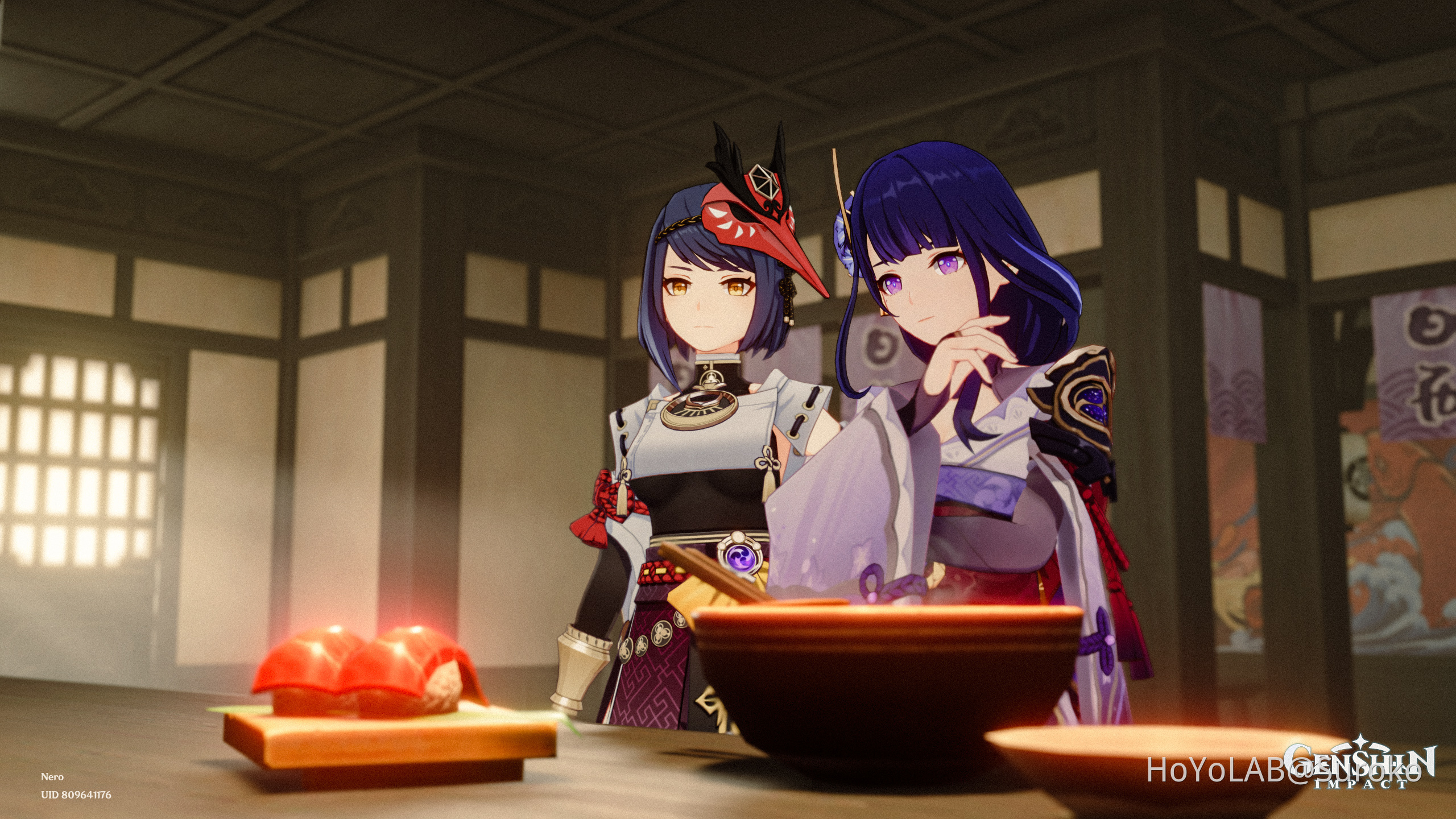 Lunch with Shogun Genshin Impact | HoYoLAB