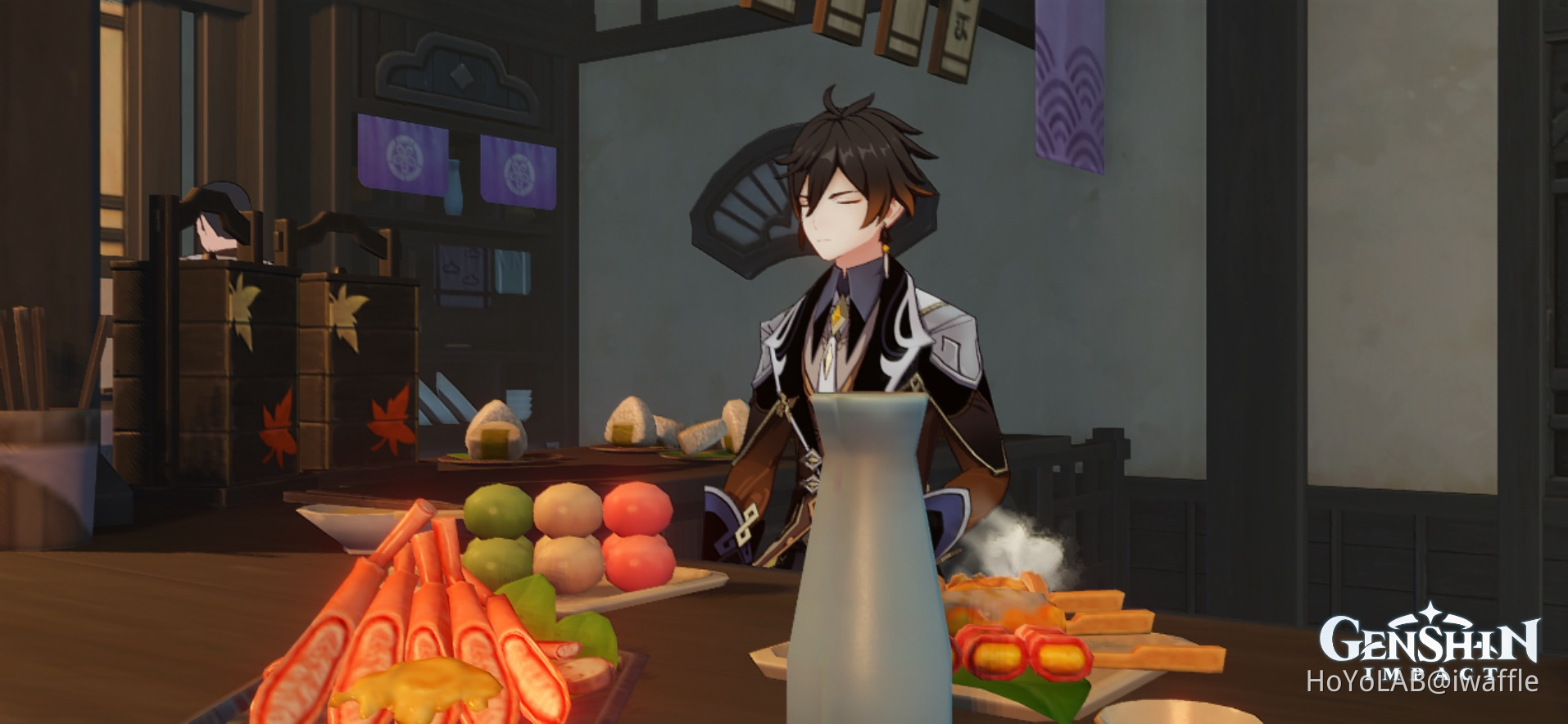 i took some photos from uyuu restaurant Genshin Impact | HoYoLAB