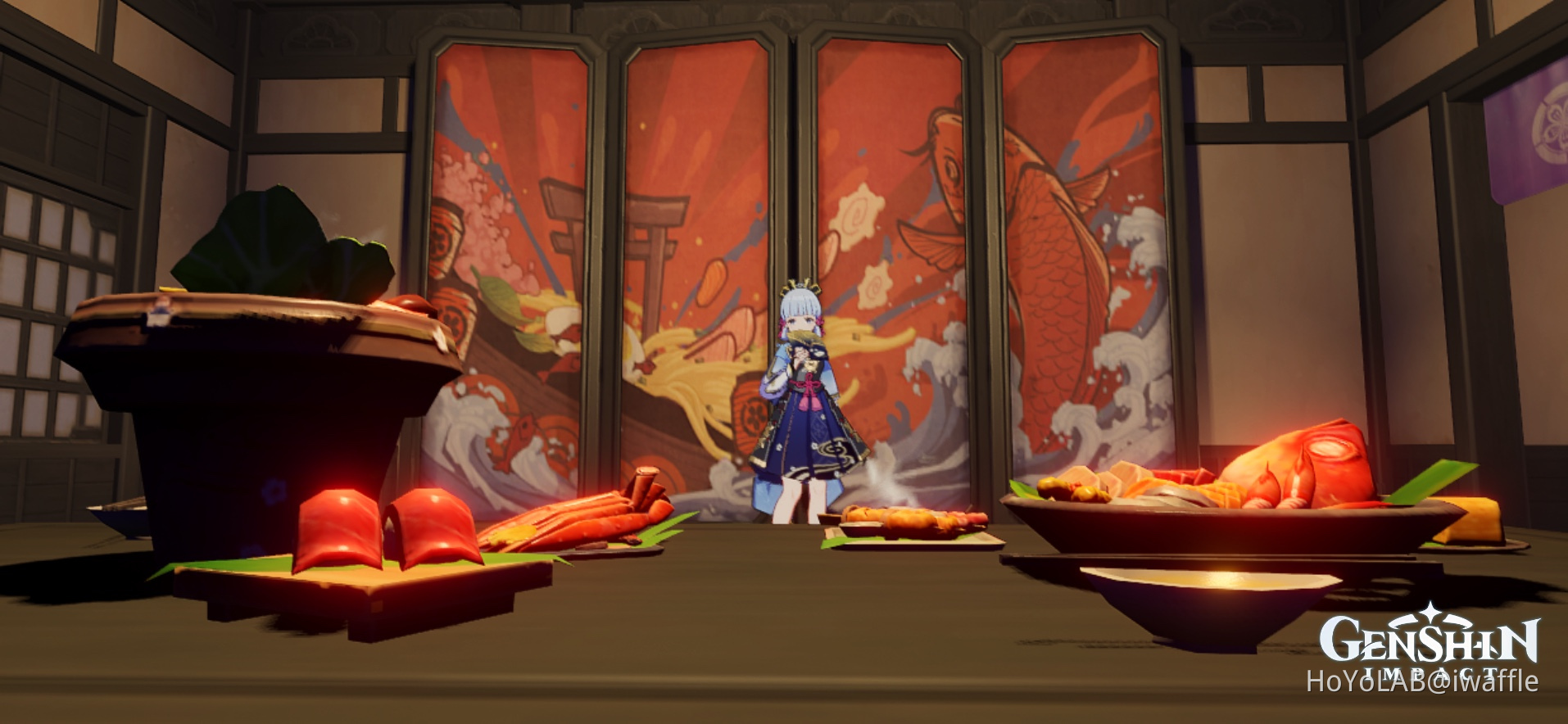 i took some photos from uyuu restaurant | Genshin Impact | HoYoLAB