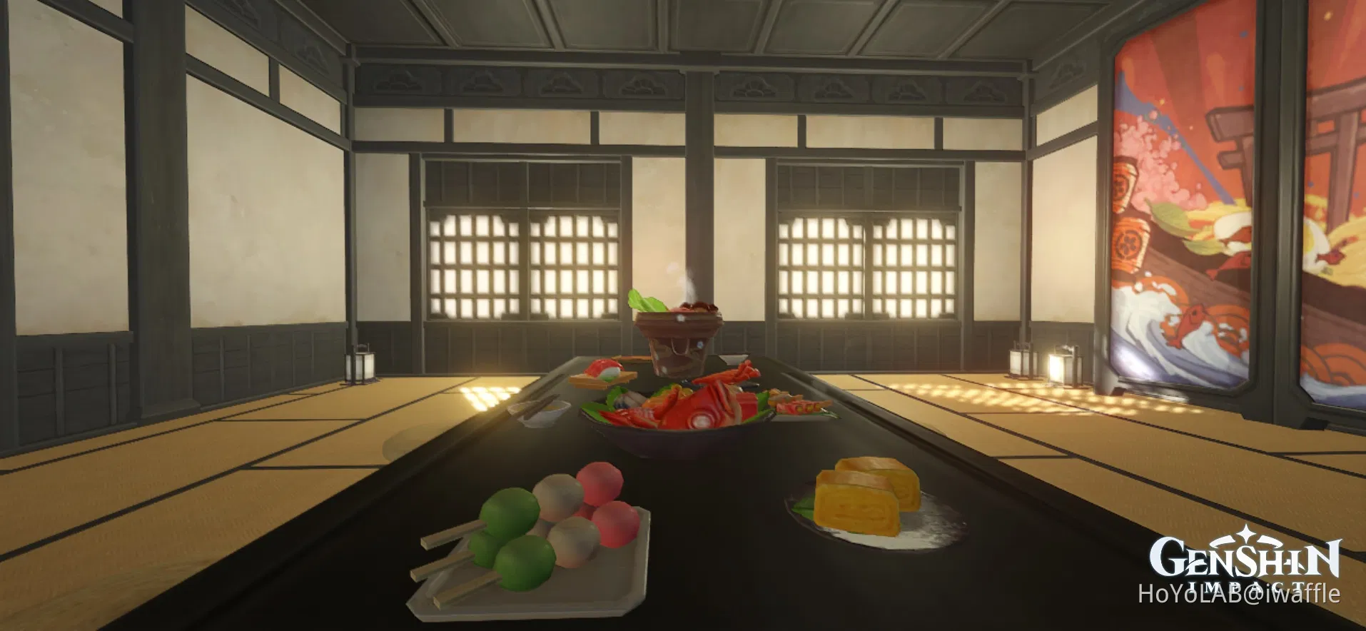 i took some photos from uyuu restaurant Genshin Impact | HoYoLAB