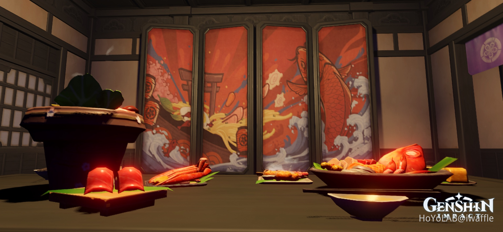 i took some photos from uyuu restaurant | Genshin Impact | HoYoLAB