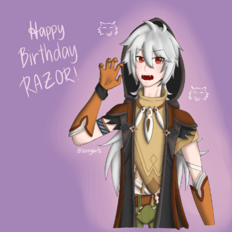 Happy Birthday Razor!!! Genshin Impact | HoYoLAB