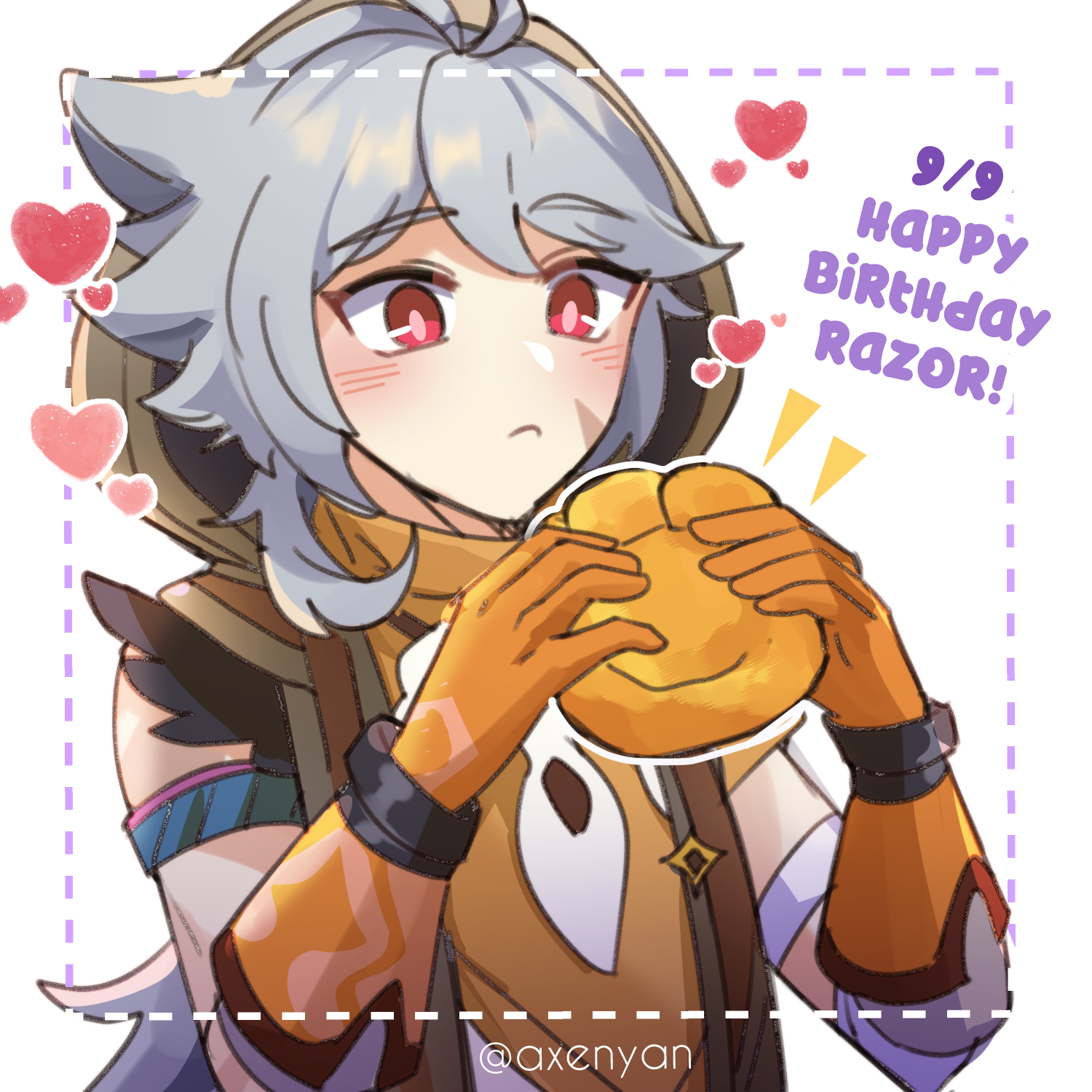 Happy Birthday, Razor! Genshin Impact | HoYoLAB