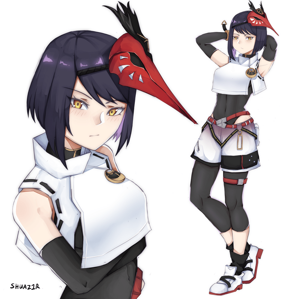 Modern Kujou Sara (Redesign Outfit) Genshin Impact | HoYoLAB
