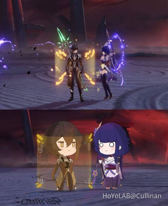 Archons Meme | Genshin Impact | HoYoLAB