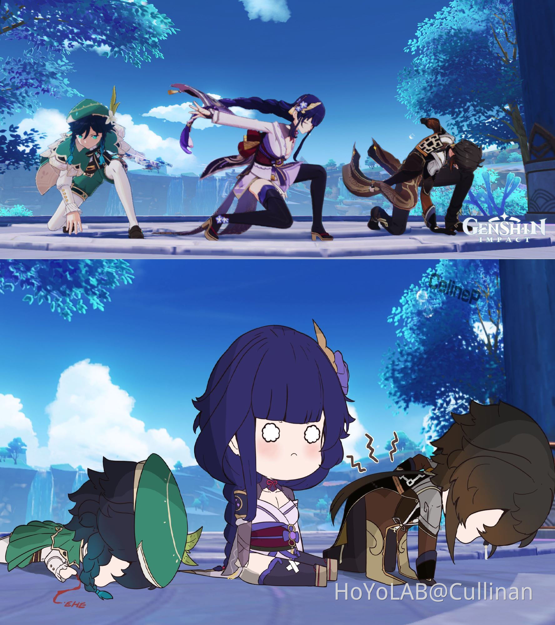Archons Meme Genshin Impact | HoYoLAB