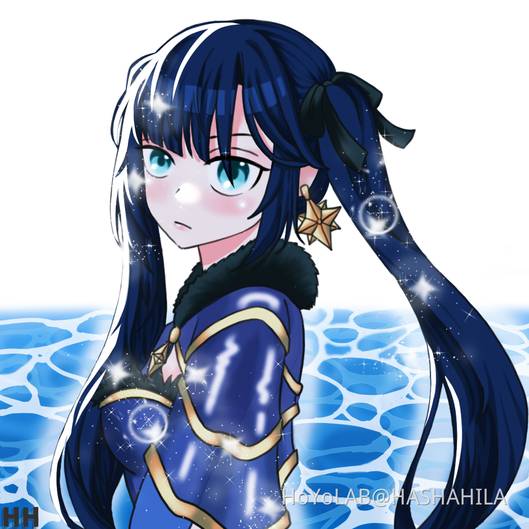 Mona without hat😉 Genshin Impact | HoYoLAB