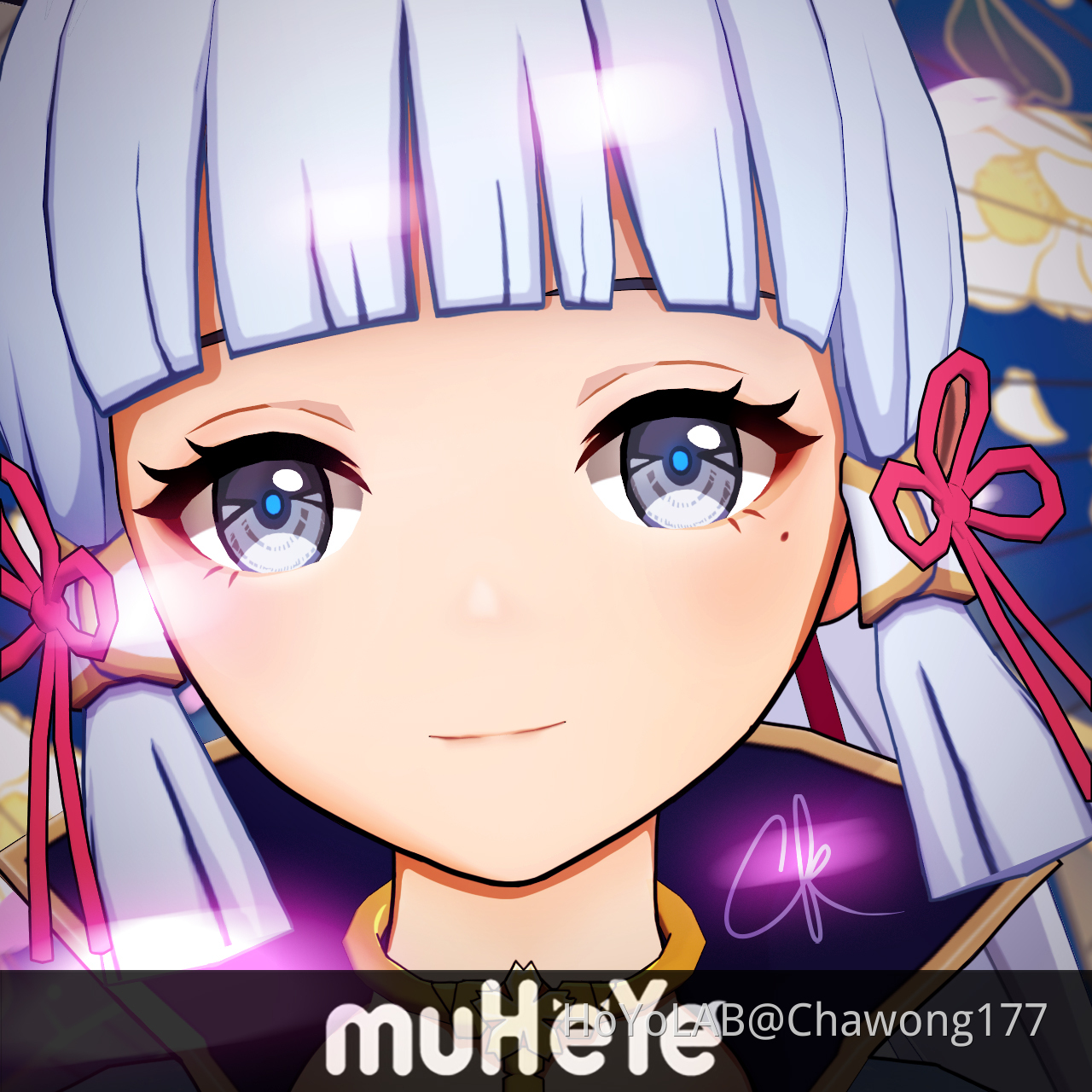 Genshin Impact icon, but it's Kamisato Ayaka! Genshin Impact | HoYoLAB