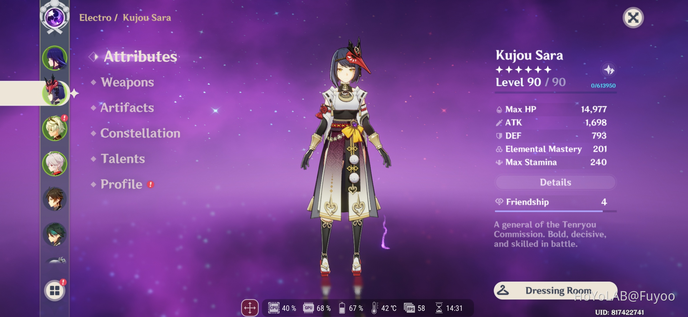 Kujou Sara Build Genshin Impact | HoYoLAB