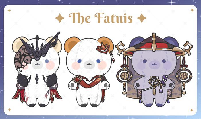 [Artists Feature] Fatui Teddybears 🧸+ Dvalin Felt Sculpture 🦕🦋 Genshin ...