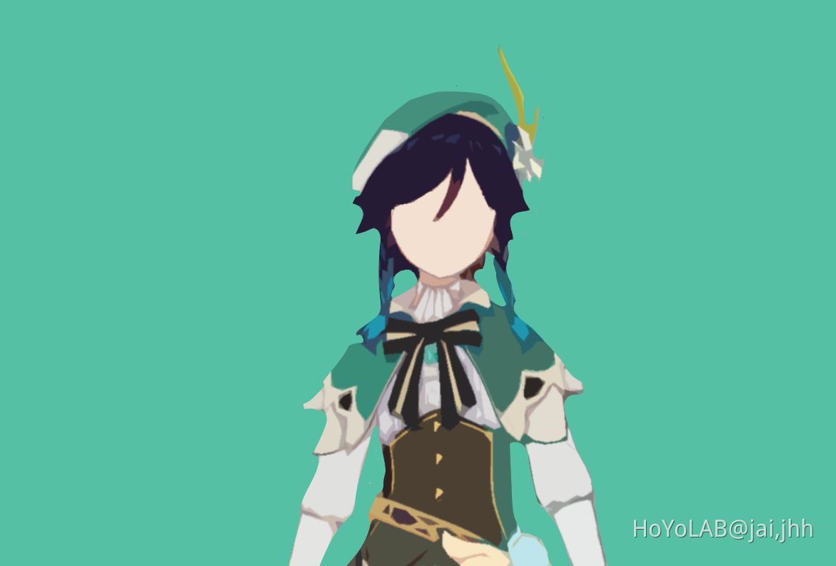 venti simplistic art Genshin Impact | HoYoLAB