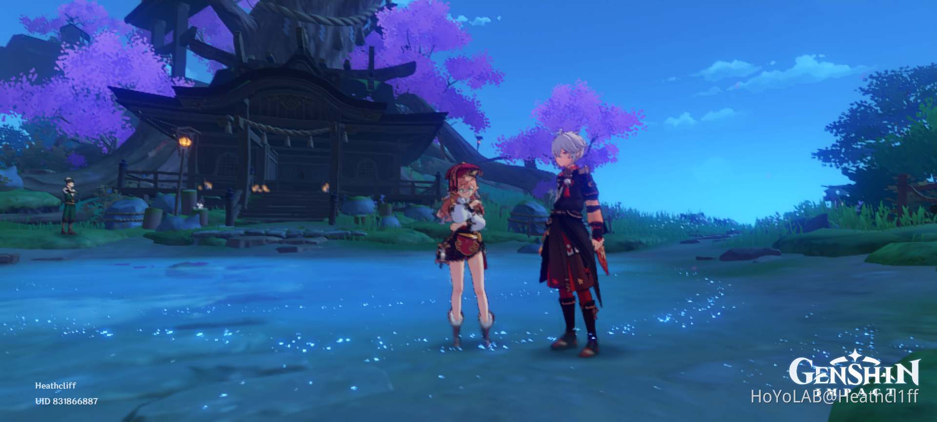 Kazuha & Yanfei's secret meeting at Asase Shrine. Genshin Impact | HoYoLAB