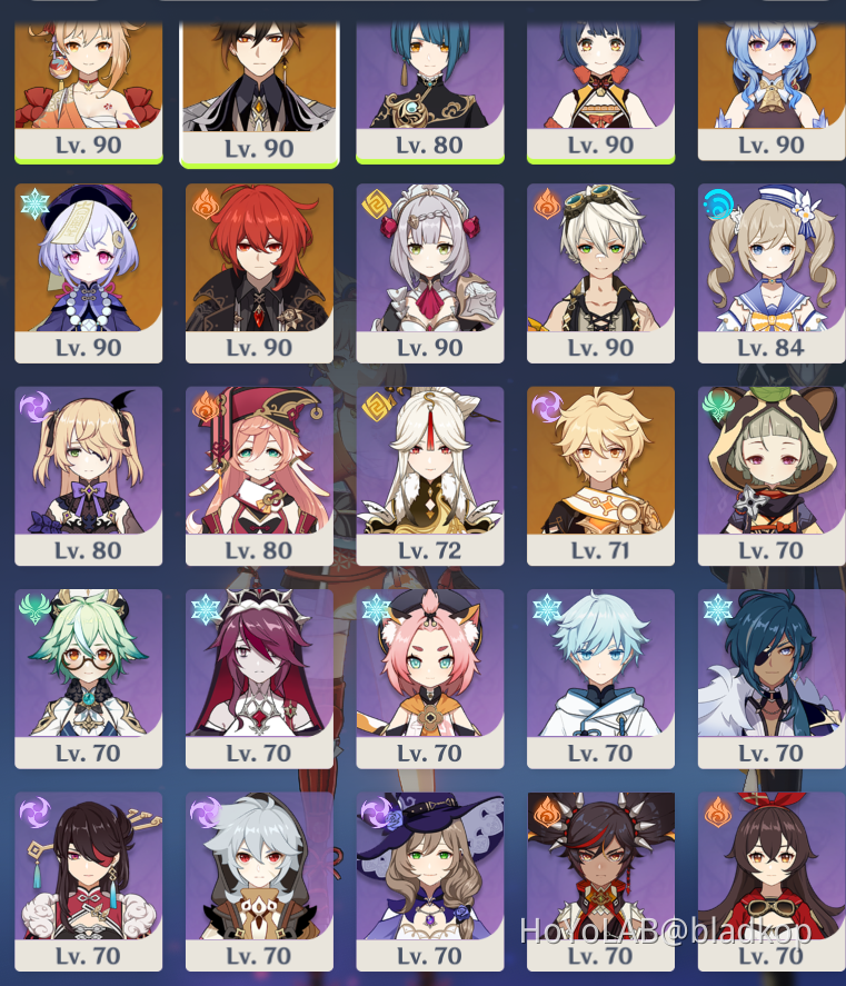 im going to max all my caracters Genshin Impact | HoYoLAB