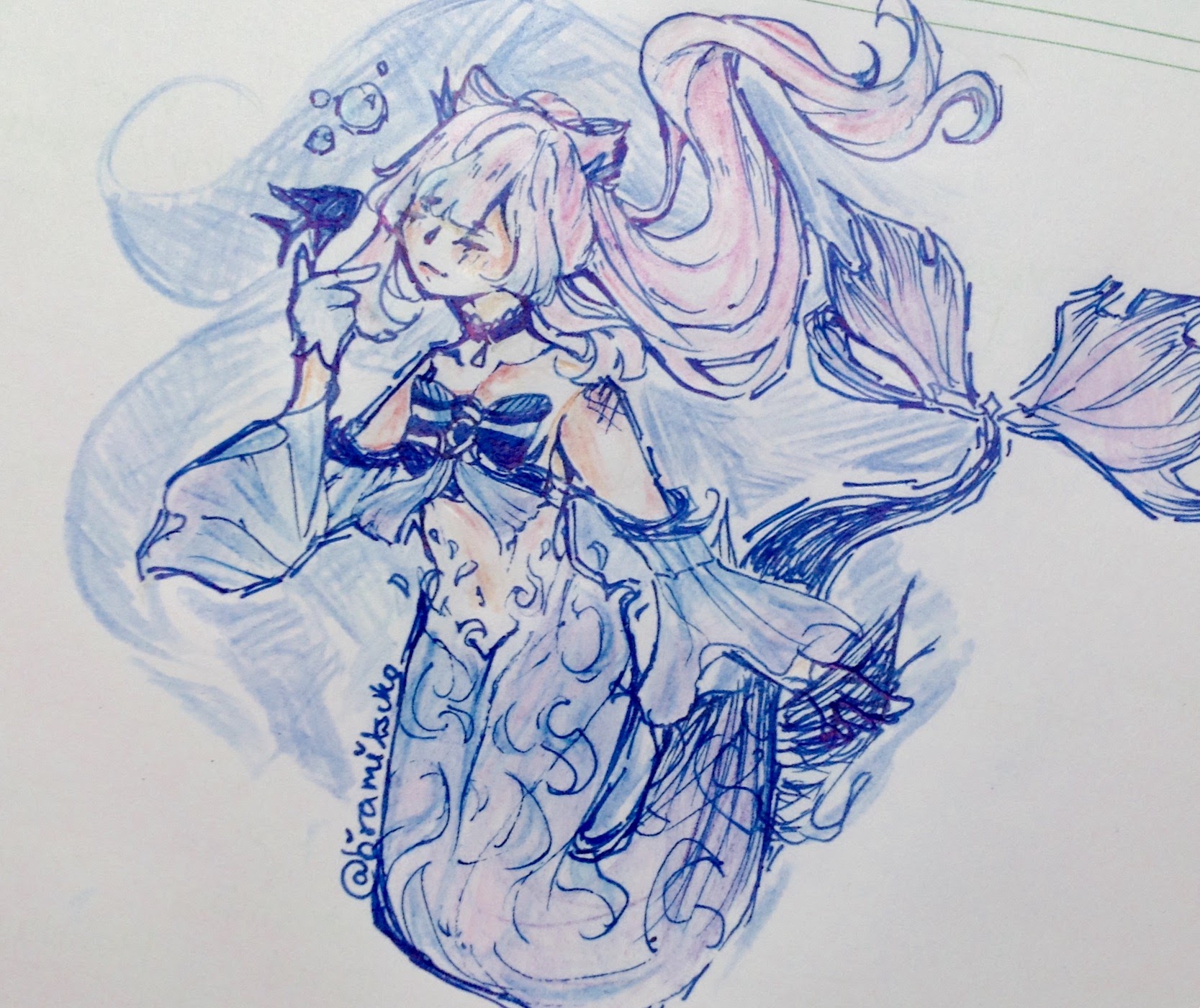 mermaid kokomi by me Genshin Impact | HoYoLAB