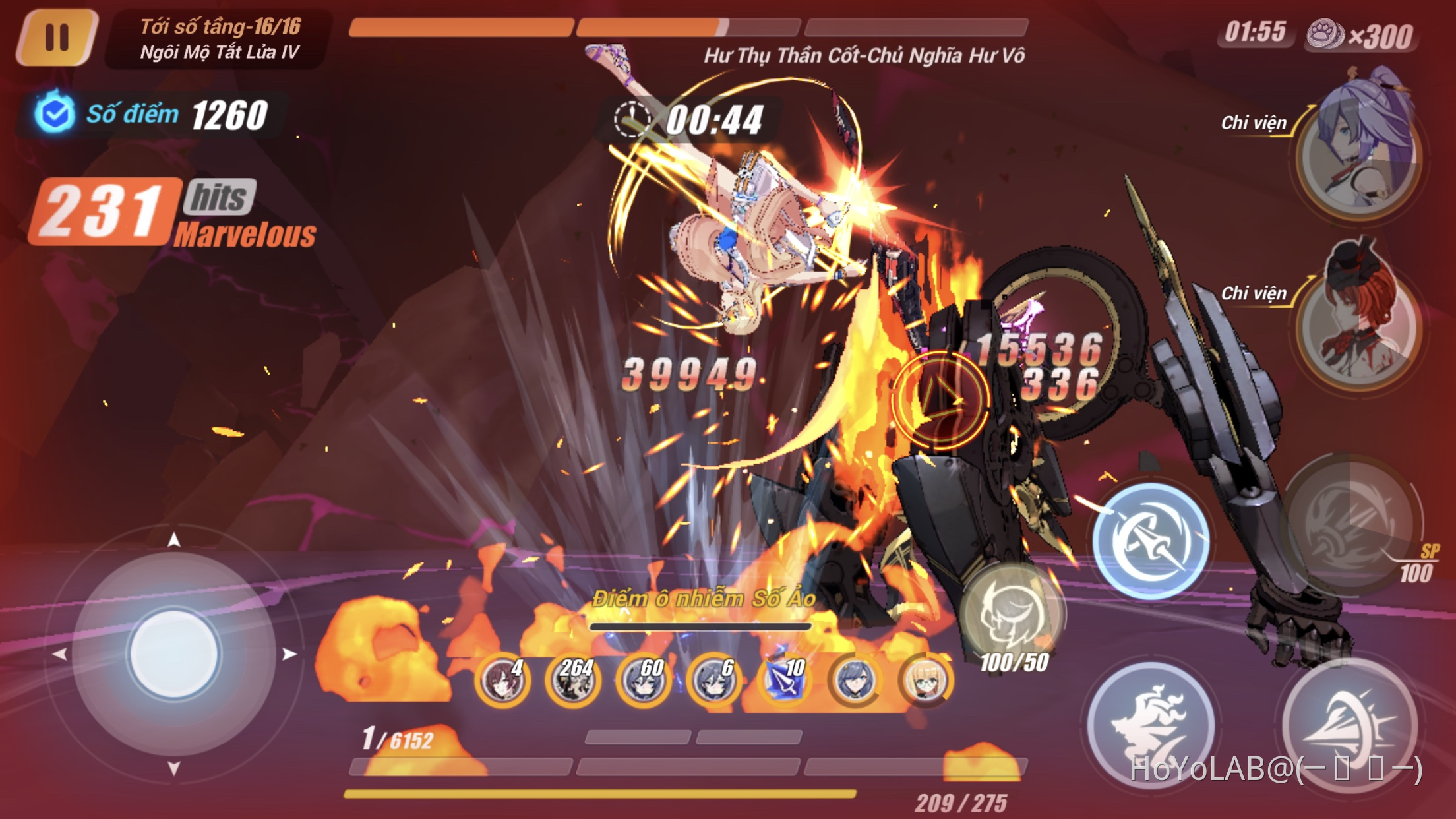 Còn 1 hp thì có chết vì ấn kalpas hoặc chi viện BR ko? Honkai Impact ...