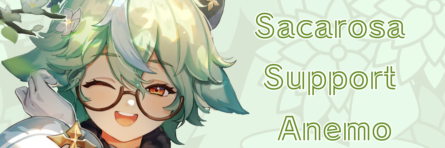 Build Sacarosa/Sucrose Support Anemo Maestría Elemental Genshin Impact ...