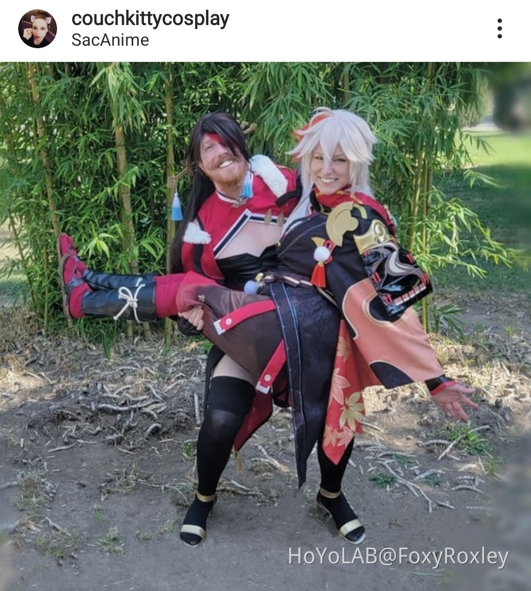 Cosplay Kazuha & Beidou @SacAnime Genshin Impact | HoYoLAB