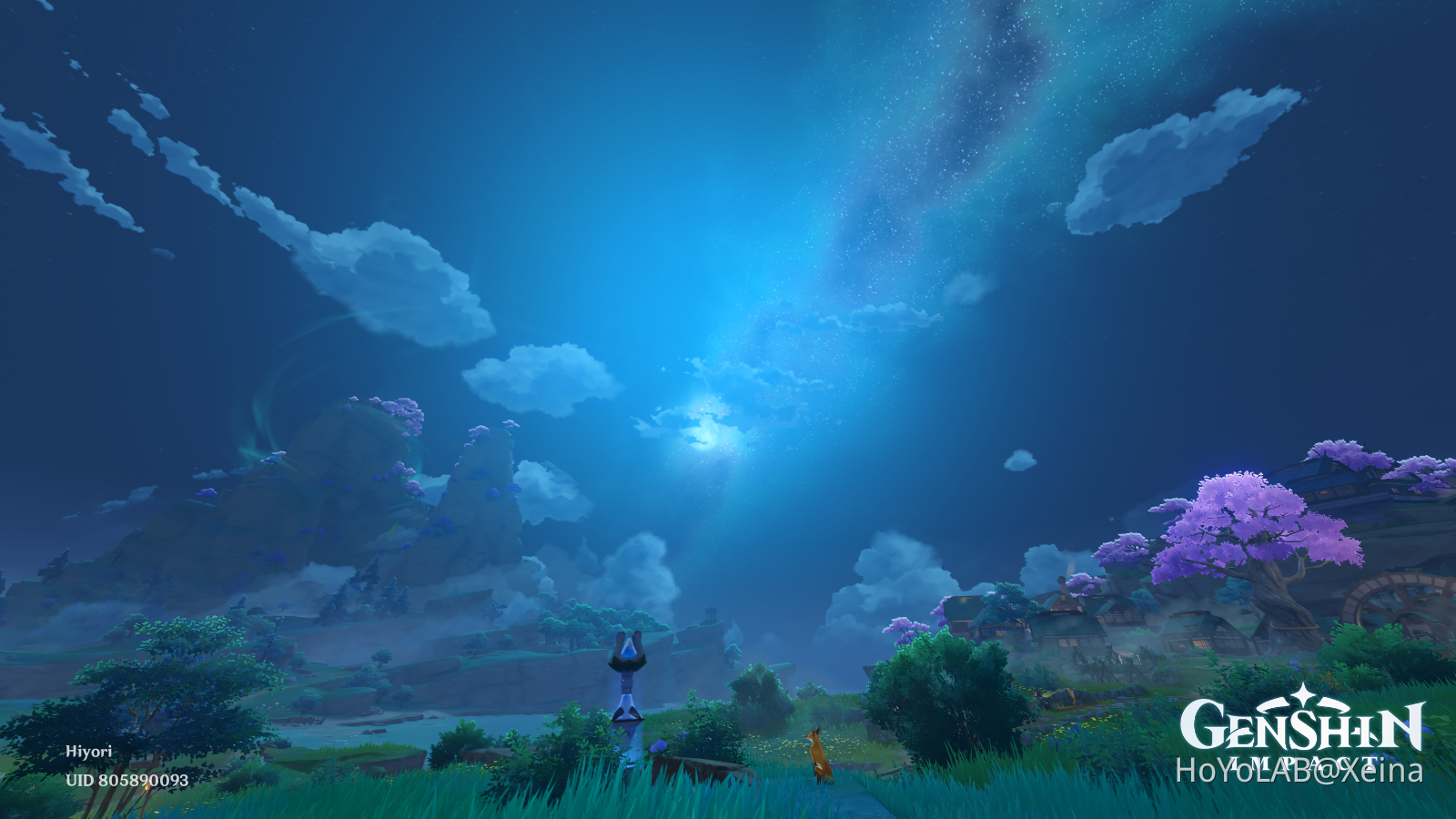 Inazuma night sky Genshin Impact | HoYoLAB