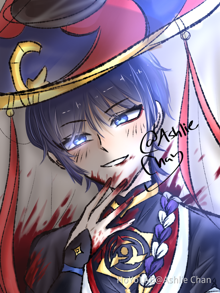 Scaramouche ♥️ 💙 Genshin Impact | HoYoLAB