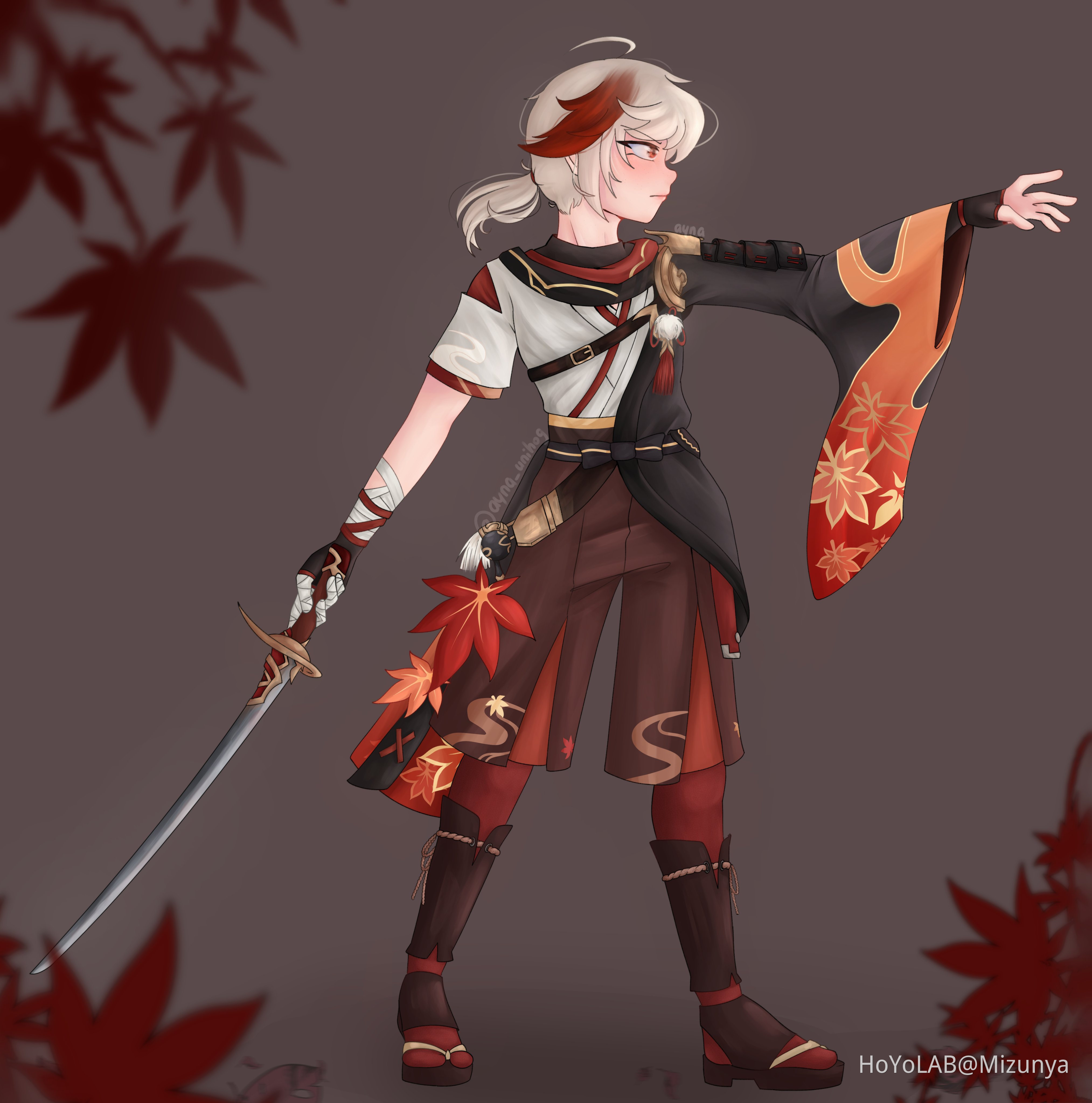 Kazuha Fanart Genshin Impact Hoyolab