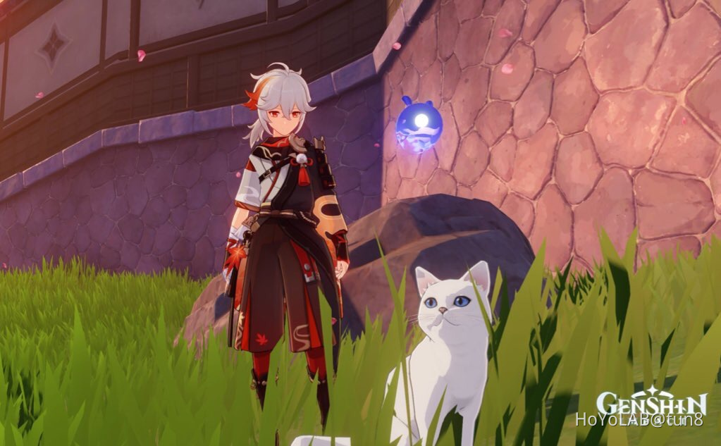 purple seelie as tomo Genshin Impact | HoYoLAB