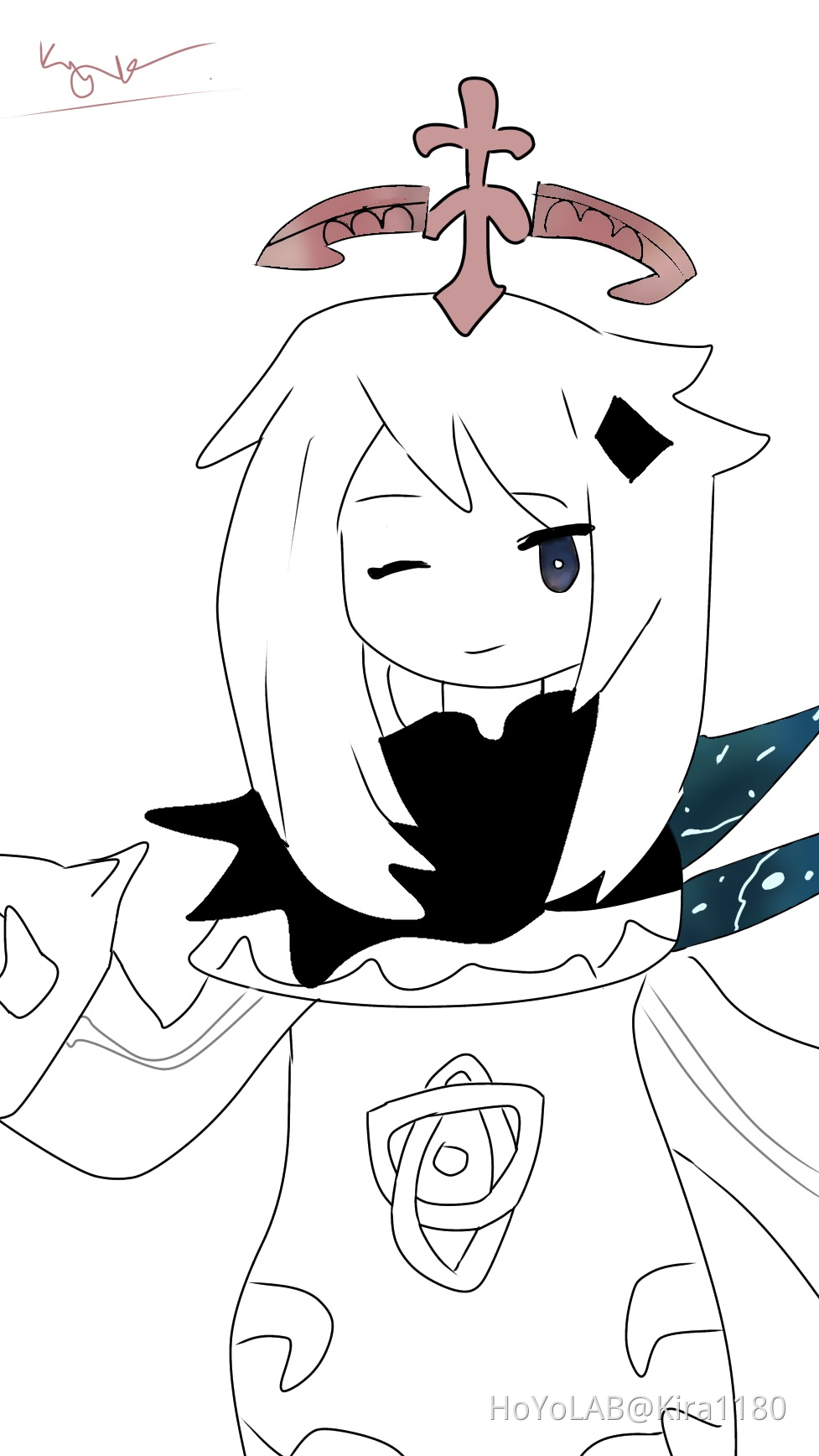 Paimon drawing Genshin Impact | HoYoLAB