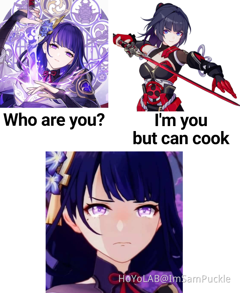 Raiden who can cook Raiden who can't cook Genshin Impact | HoYoLAB