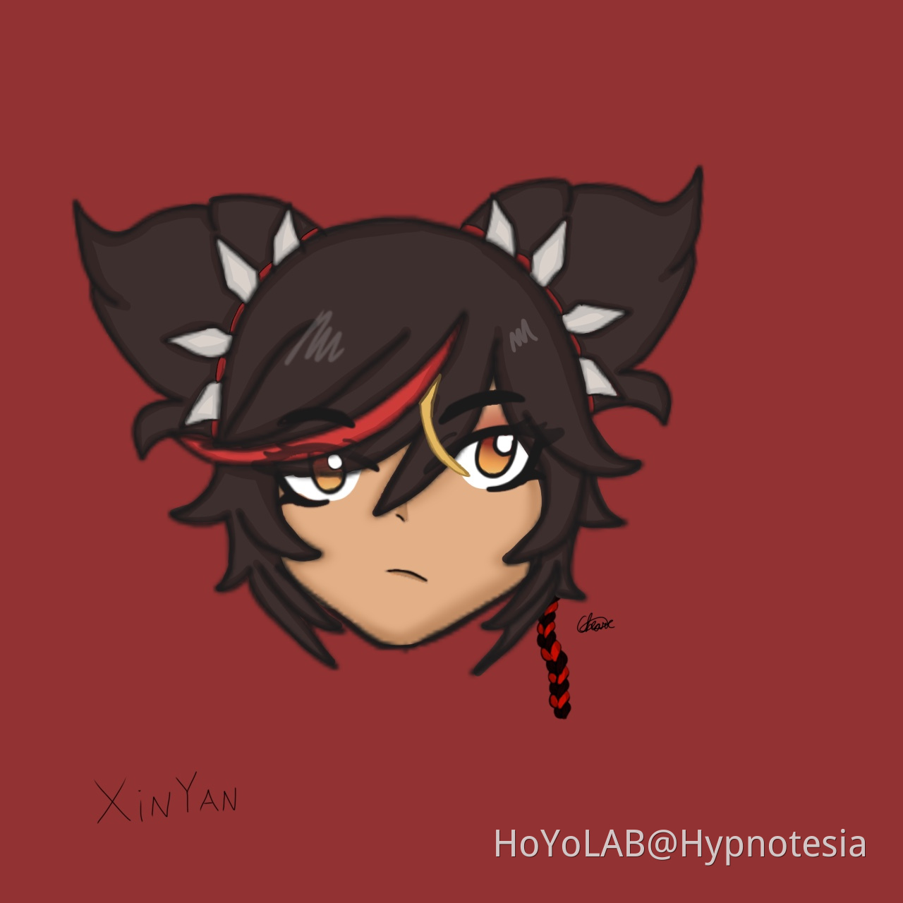 Xinyan fanart Genshin Impact | HoYoLAB