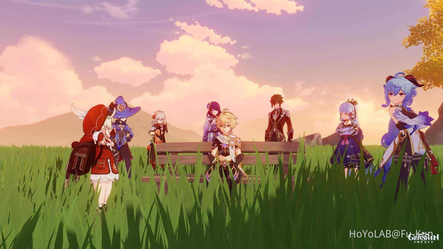 the squad Genshin Impact | HoYoLAB